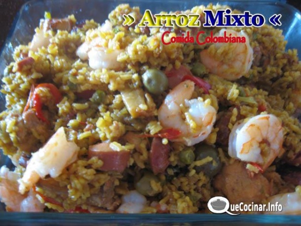 Arroz Mixto | Recetas de Comida Colombiana
