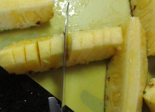 Cómo Partir La Piña | Pasos Con Fotos Para Cortar Piña